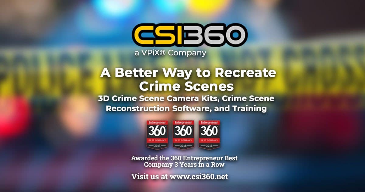3D Crime Scene Reconstruction Software and Camera Kits