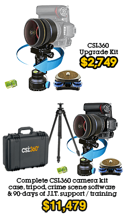 360 Crime Scene Camera Photography | CSI360 Upgrade Kits